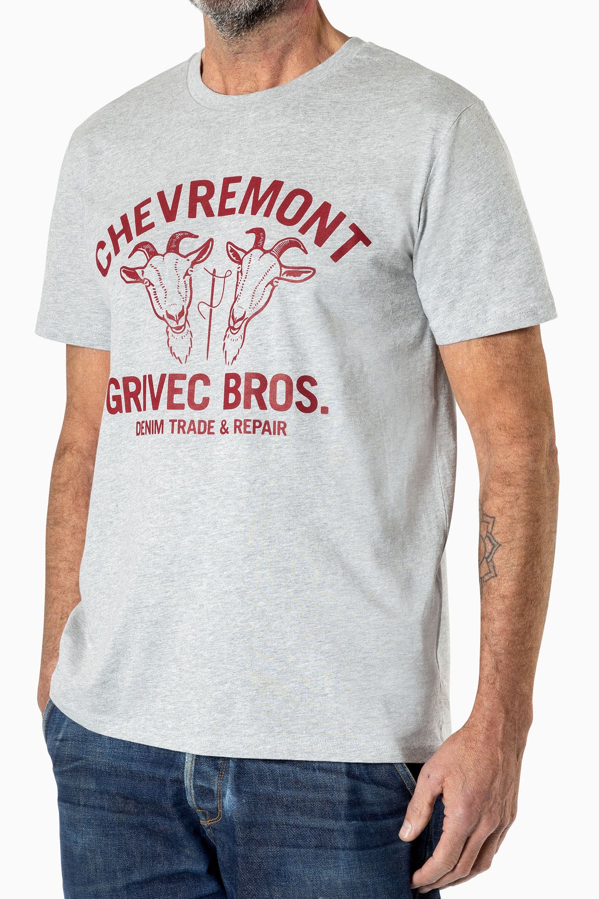 Shop Tee Grey – Grivec Bros